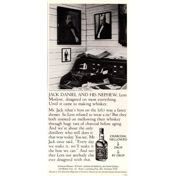 Jack Daniels | Art | 981 Jack Daniels Tennessee Whiskey Vintage Print ...